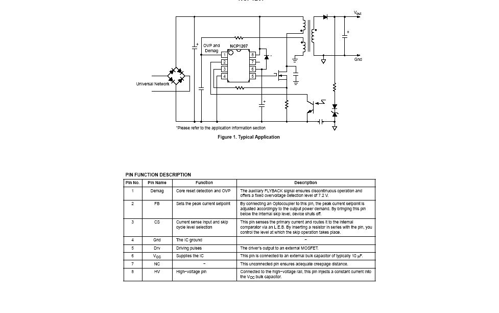有關NCP1207的SPEC-电源网