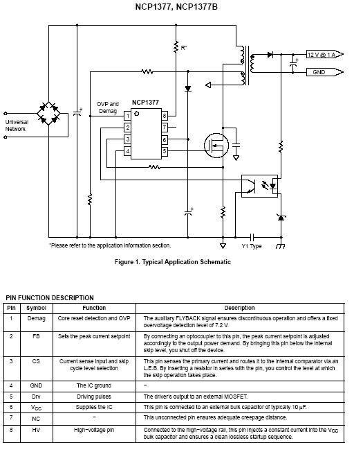 有關NCP1207的SPEC-电源网
