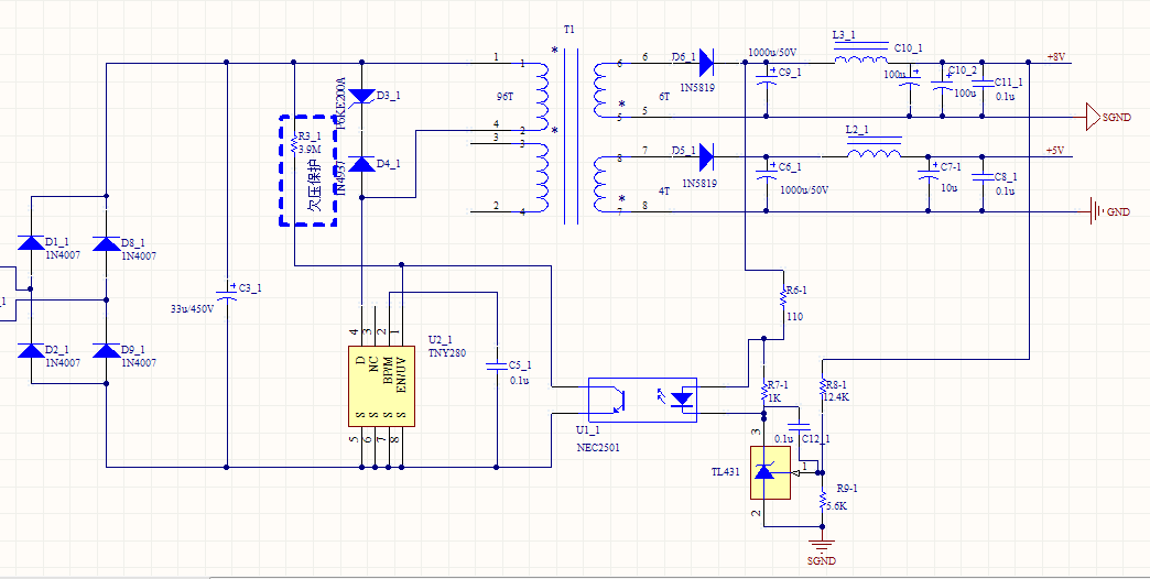 tny280ap电路图,tny280pn电路图,tny280pn应用电路图(第10页)_大山谷图库