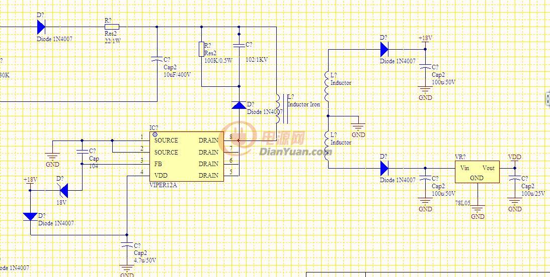 如何增大VIPER12A的5V绕组的输出功率？-电源网技术论坛-电源网