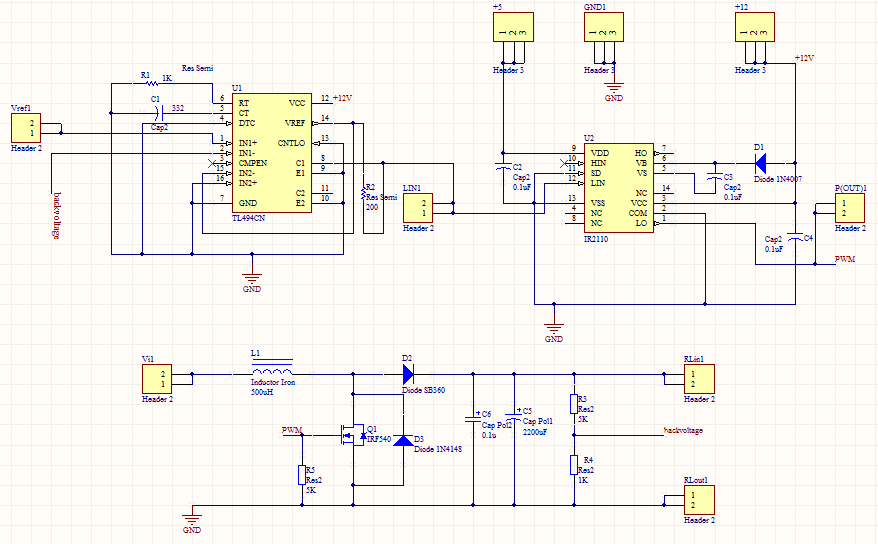 基于TL494 boost升压电路 负载调整率过大-电源网技术论坛-电源网