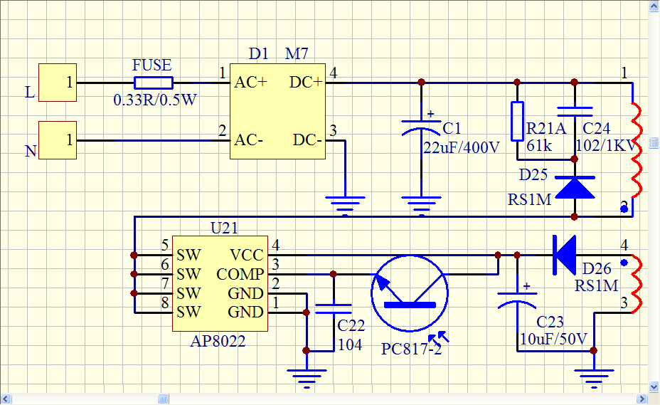 ap8022电源板电路图,ob12ap应用电路图,p1014ap10应用电路图(第18页)_大山谷图库