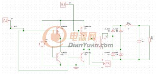 SIMETRIX的PWM脉冲产生在哪啊？-电源网