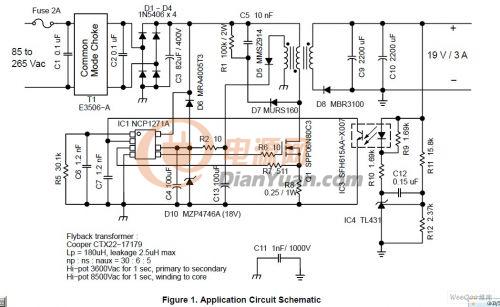 ncp1271a电源电路图,np1207电路图,1271a芯片电路图(第4页)_大山谷图库