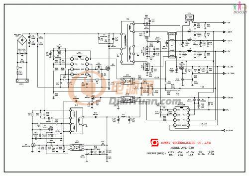少见的ATX电源，3842+WT7510+LM393，单管，改造困惑…………-电源网
